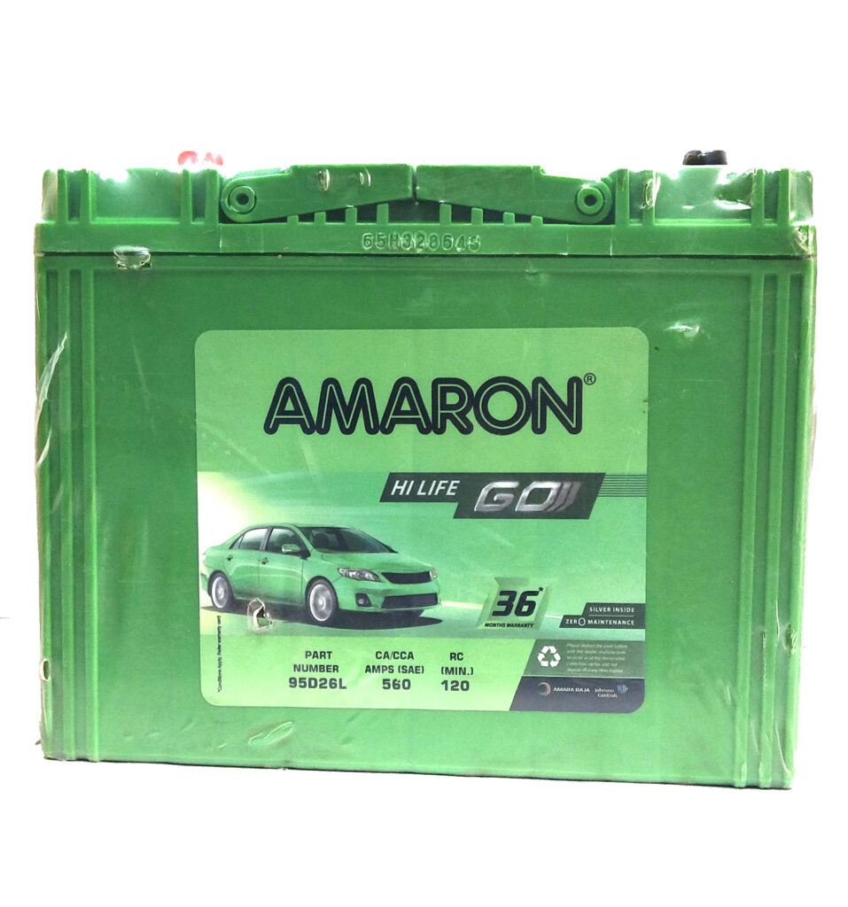 Buy Amaron Go 95D26L Online at Best Price | Battery Bapu